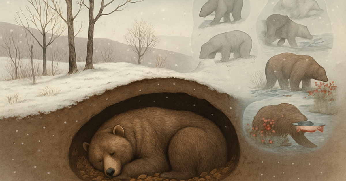 Bear Denning & Hibernation in Alaska | Behavior, Adaptations | Private ...