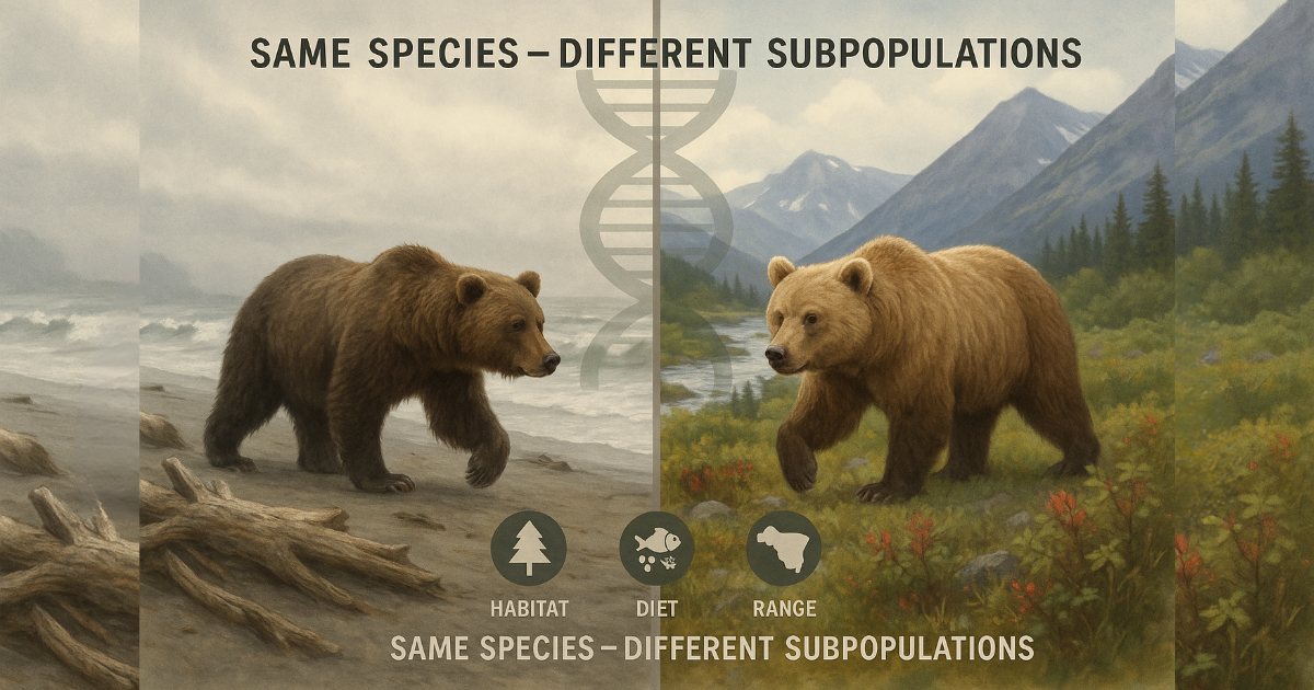 Genetics of Grizzly vs. Brown Bears – Alaskan Variations | Private ...
