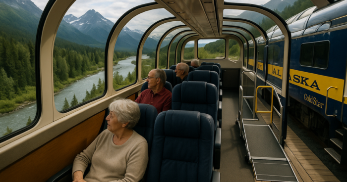 Most Scenic Train Ride in Alaska for Seniors | Private Alaska Tours