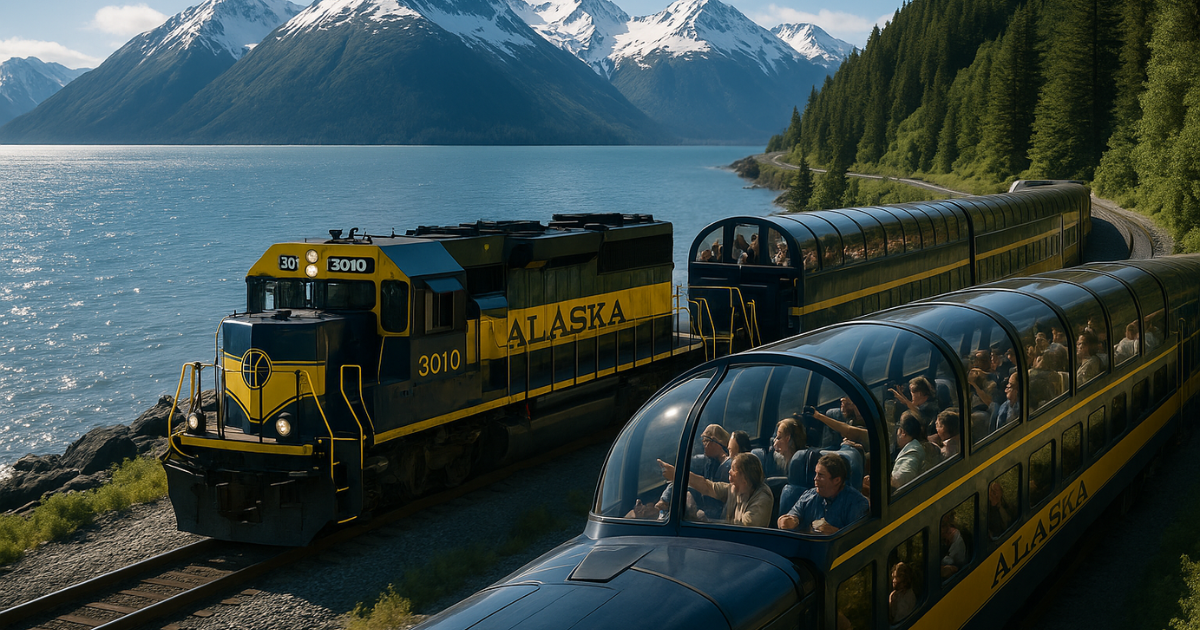 Most Beautiful Train Ride in Alaska | Top Scenic Routes & Views ...